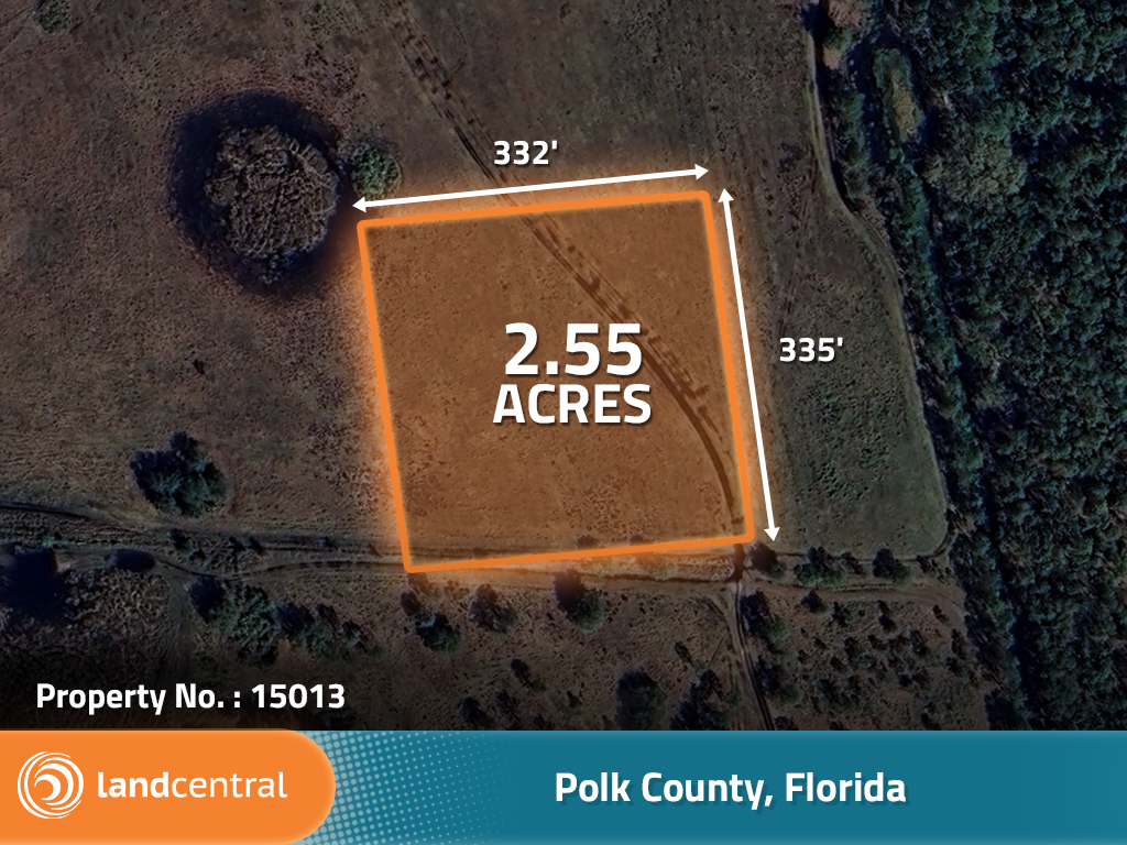 More than 2.5 acres set back from the road close to multiple lakes1