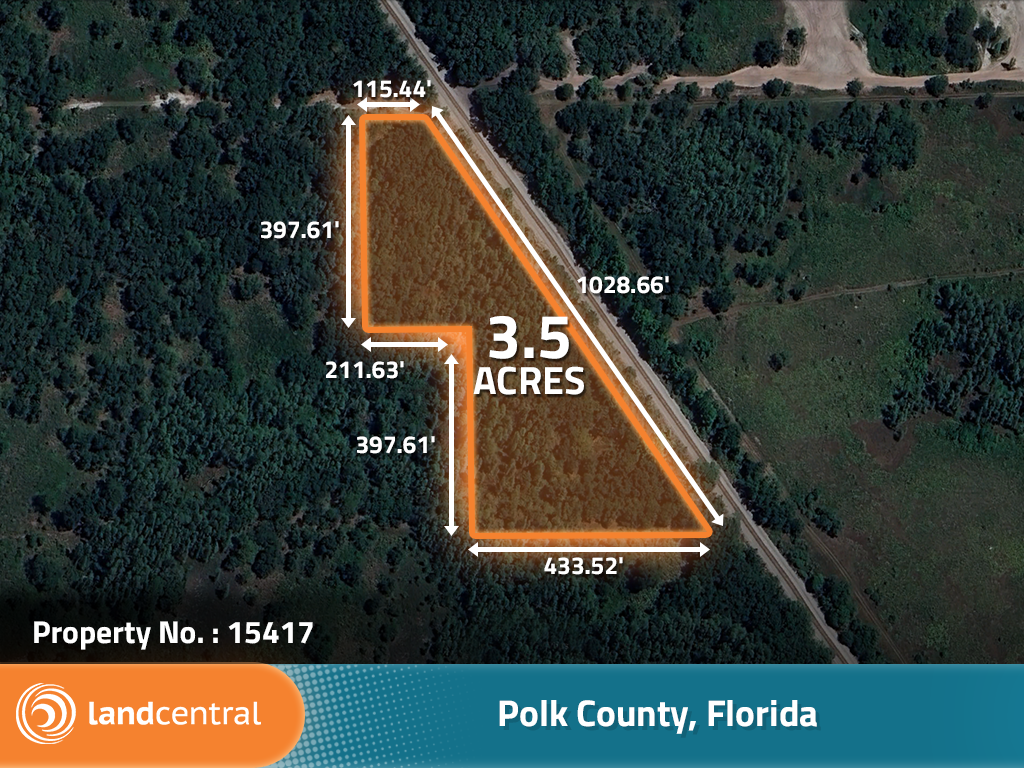 Beautiful 3.5 acres in a small town about an hour outside of Tampa1